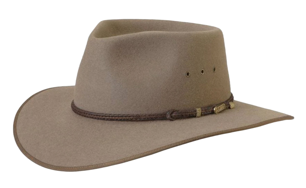 Akubra 'Cattleman' Outback in Bran – Grand Hatters