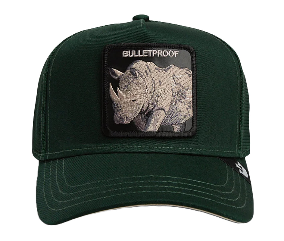 Goorin 'The Bulletproof Rhino' Trucker Style Baseball Cap in Black ...