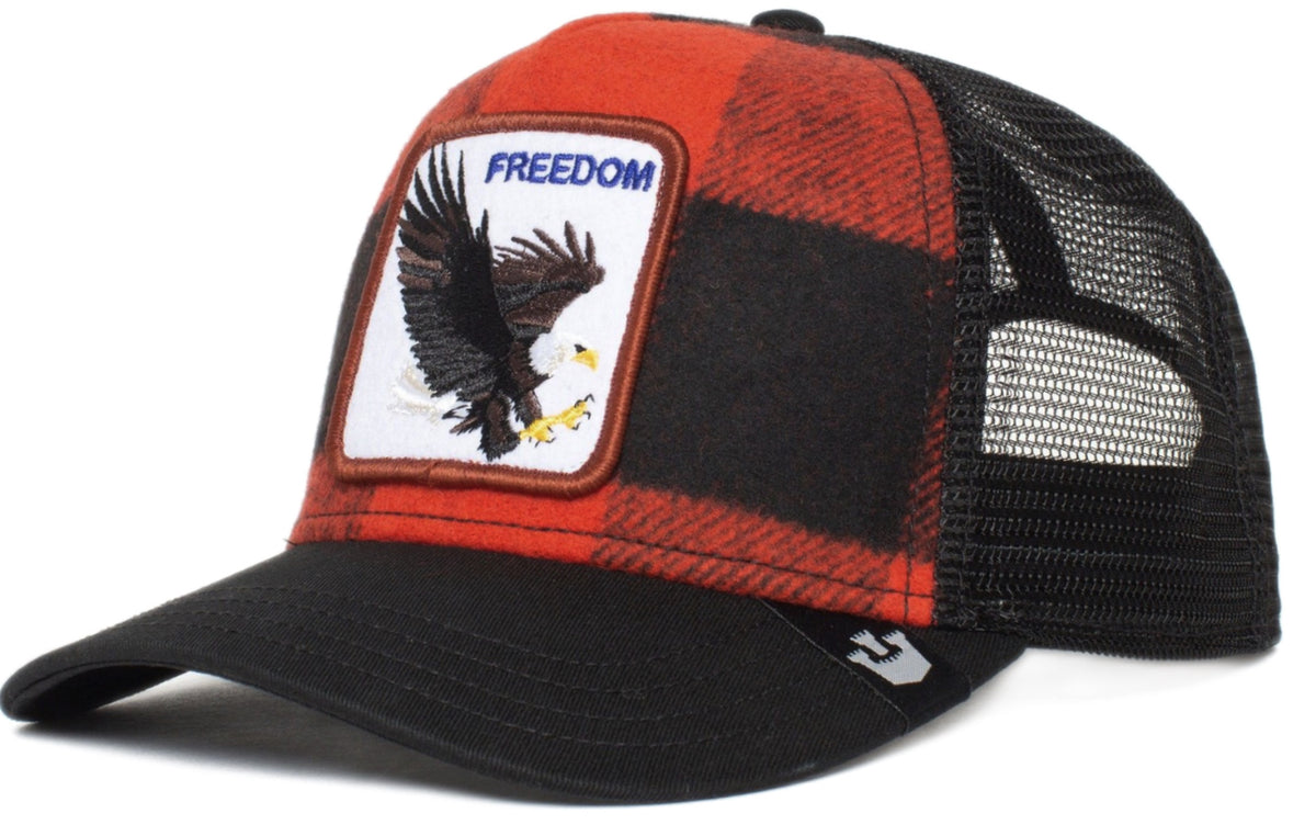 Goorin 'Ski Free' Trucker Style cap in Red – Grand Hatters