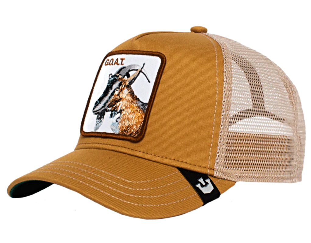 Goorin 'Goat' Trucker Style Baseball Cap in Rust – Grand Hatters