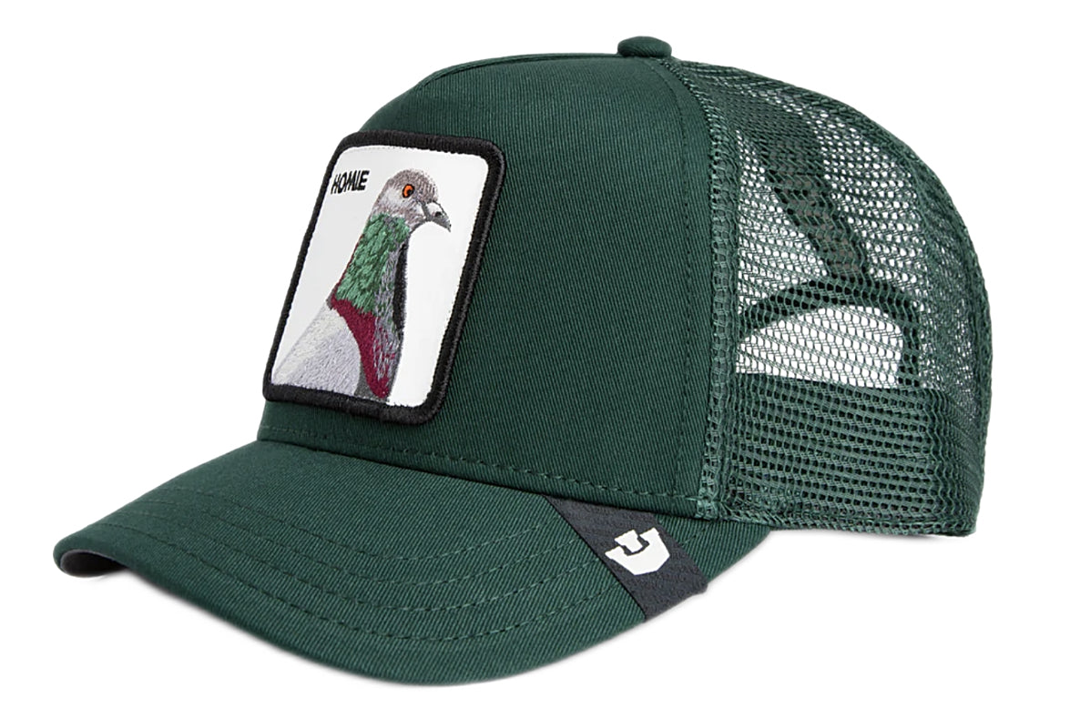 Goorin 'The Homie Pigeon' Trucker Style Baseball Cap in Guard (Green ...