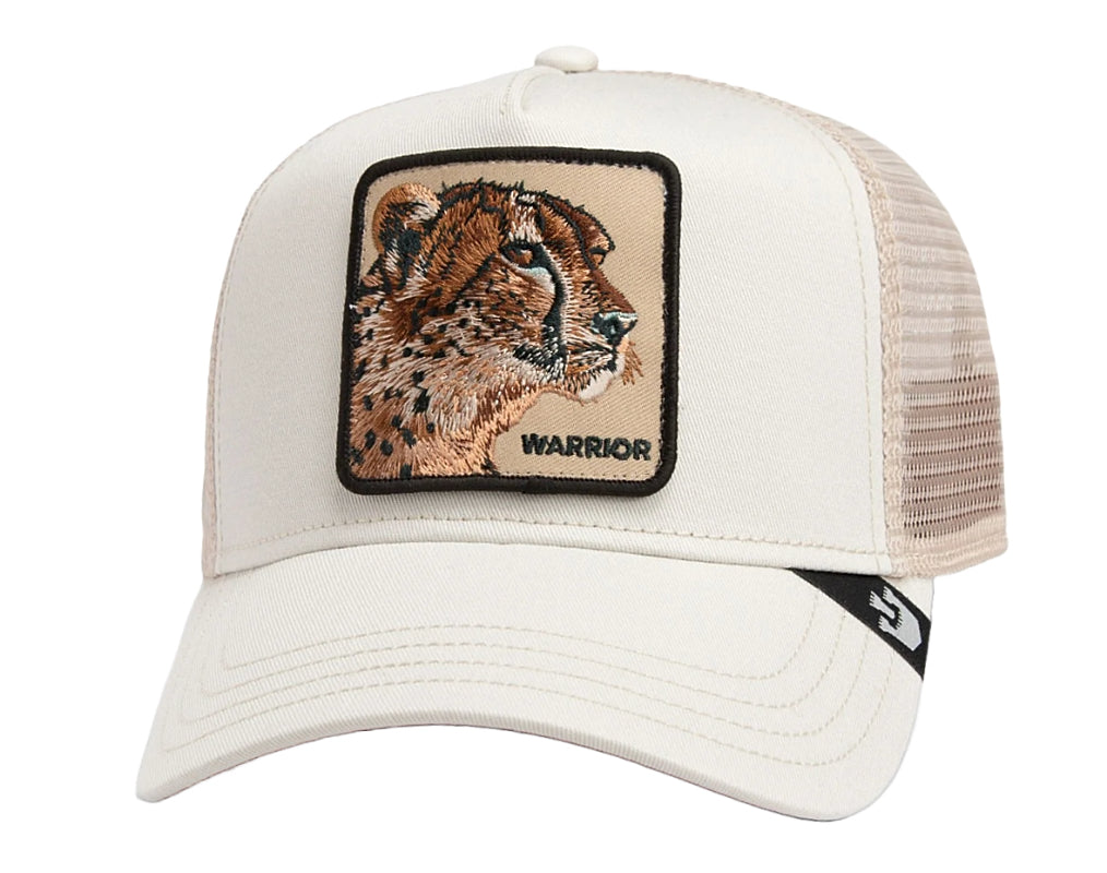 Goorin 'The Warrior' Trucker Style Baseball Cap in Creme – Grand Hatters