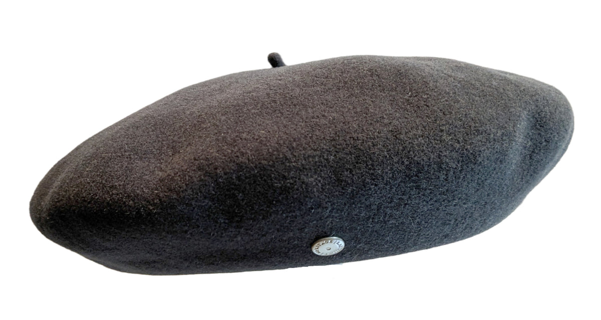 Laulhere stretchable Wool ladies beret in Grey – Grand Hatters